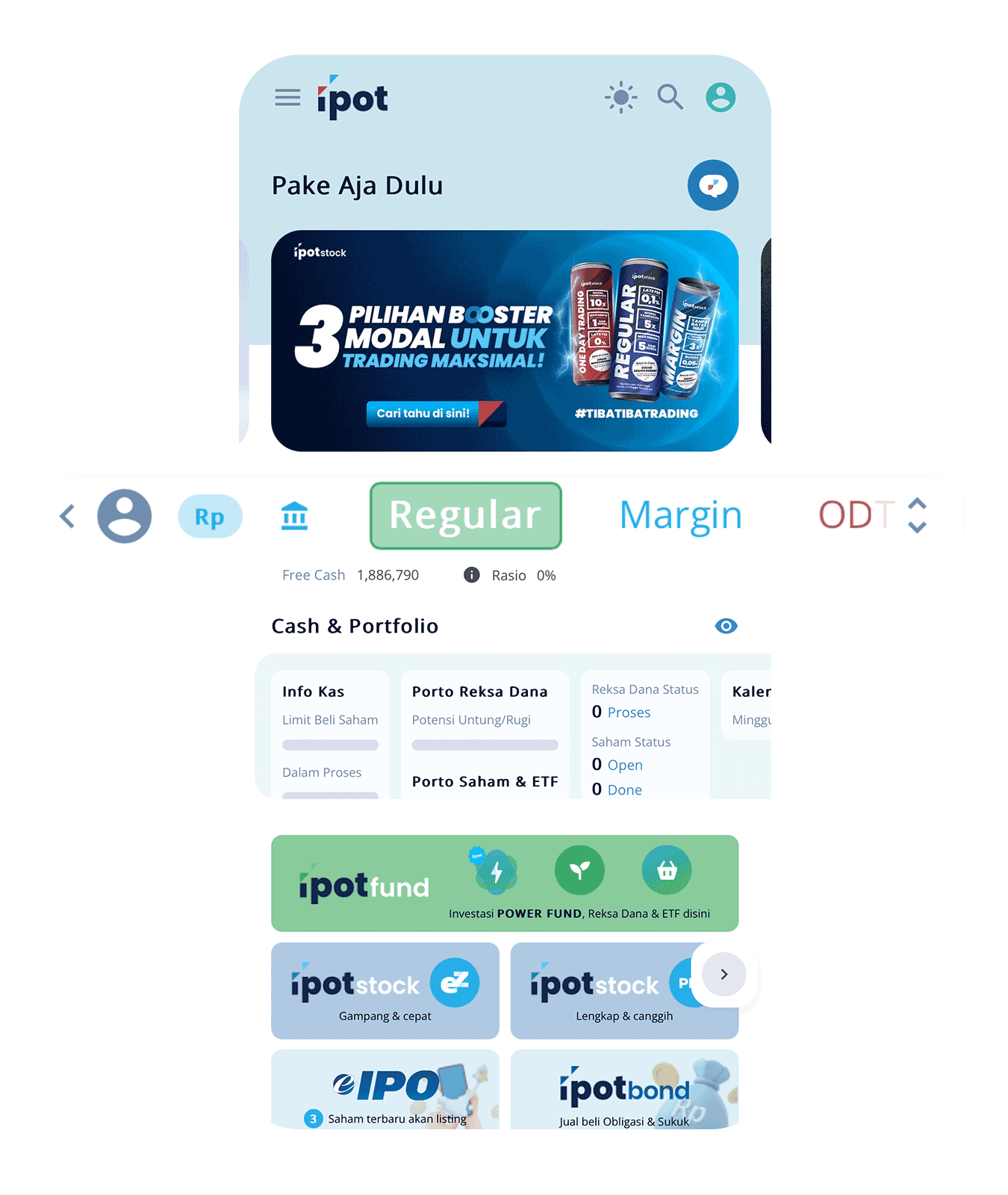 Booster Modal - Indo Premier Sekuritas