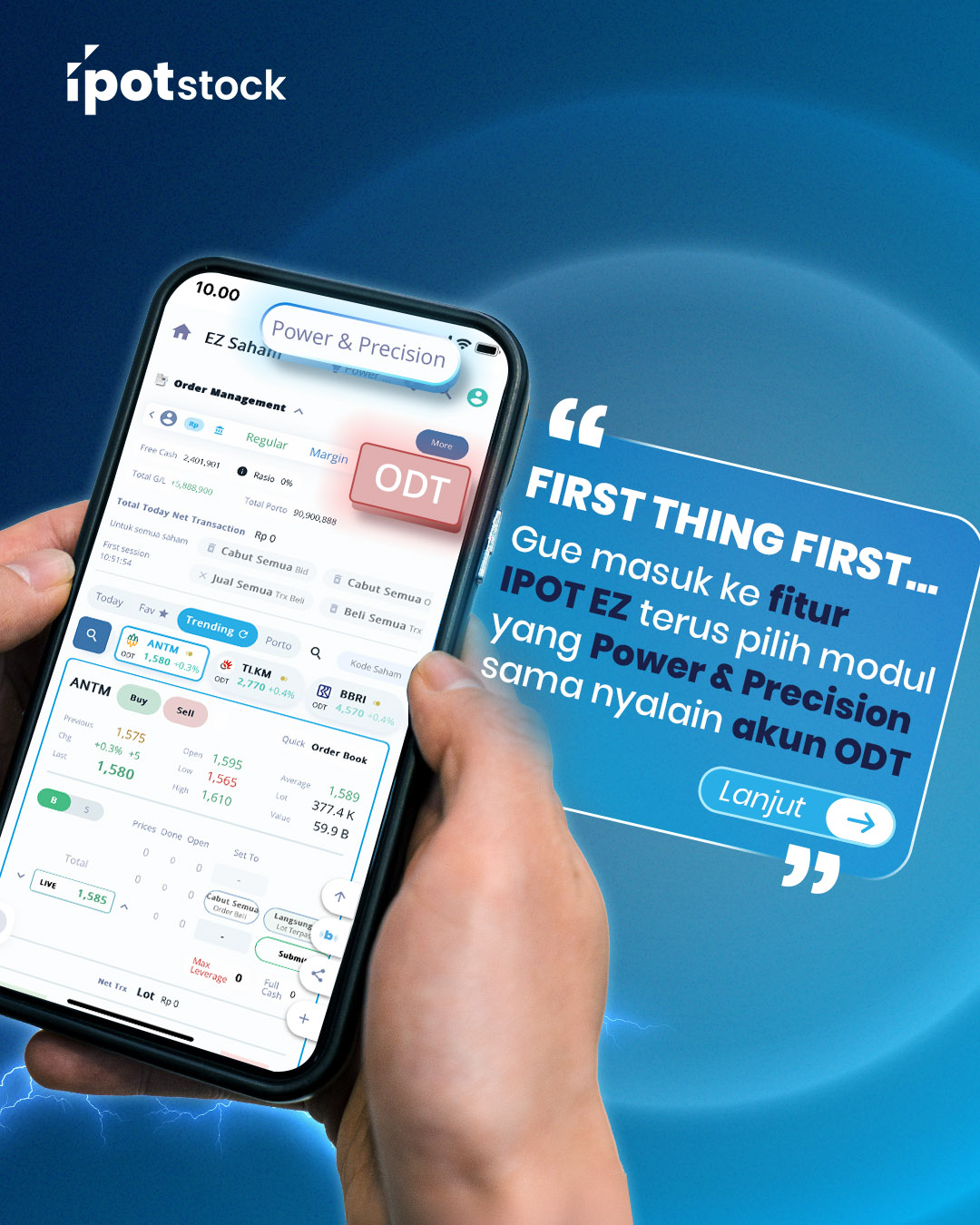 Booster Modal - Indo Premier Sekuritas