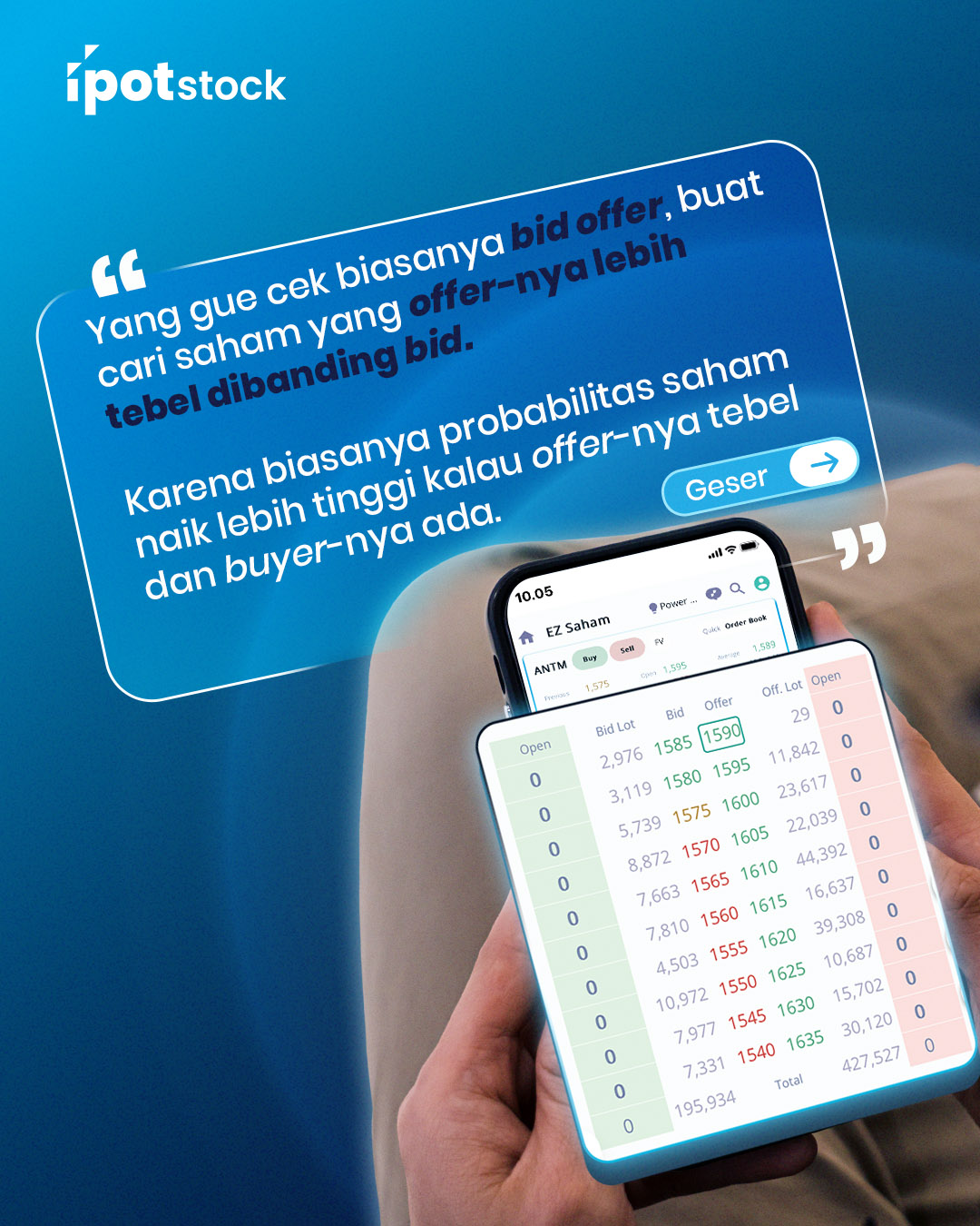 Booster Modal - Indo Premier Sekuritas